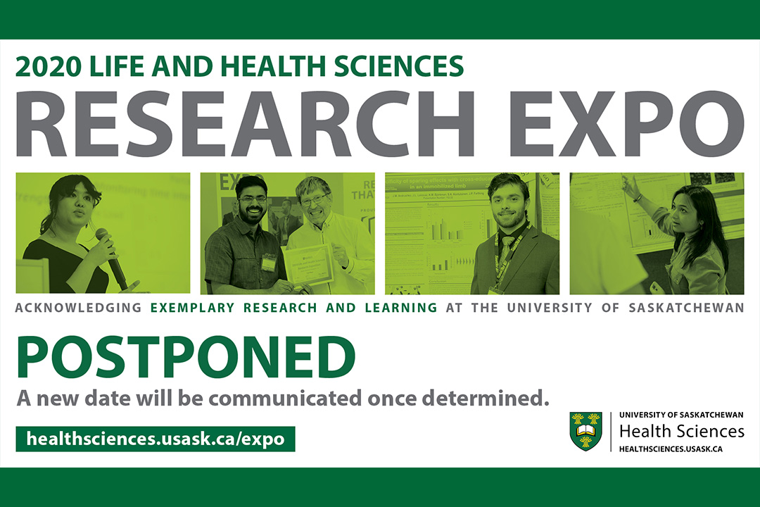 POSTPONED: Life & Health Sciences Research Expo - USask Health Sciences ...